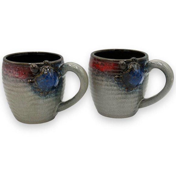 Pacifica Home | Dining | Set Of 2 Pacifica Home Turtle Coffee Mugs ...